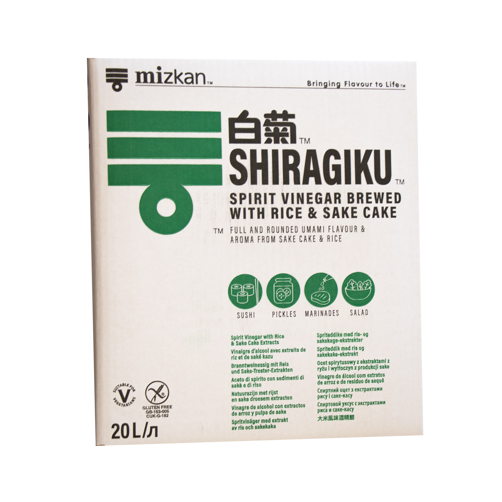 SUSHI VINEGAR SHIRAGIKU | wokshop.gr