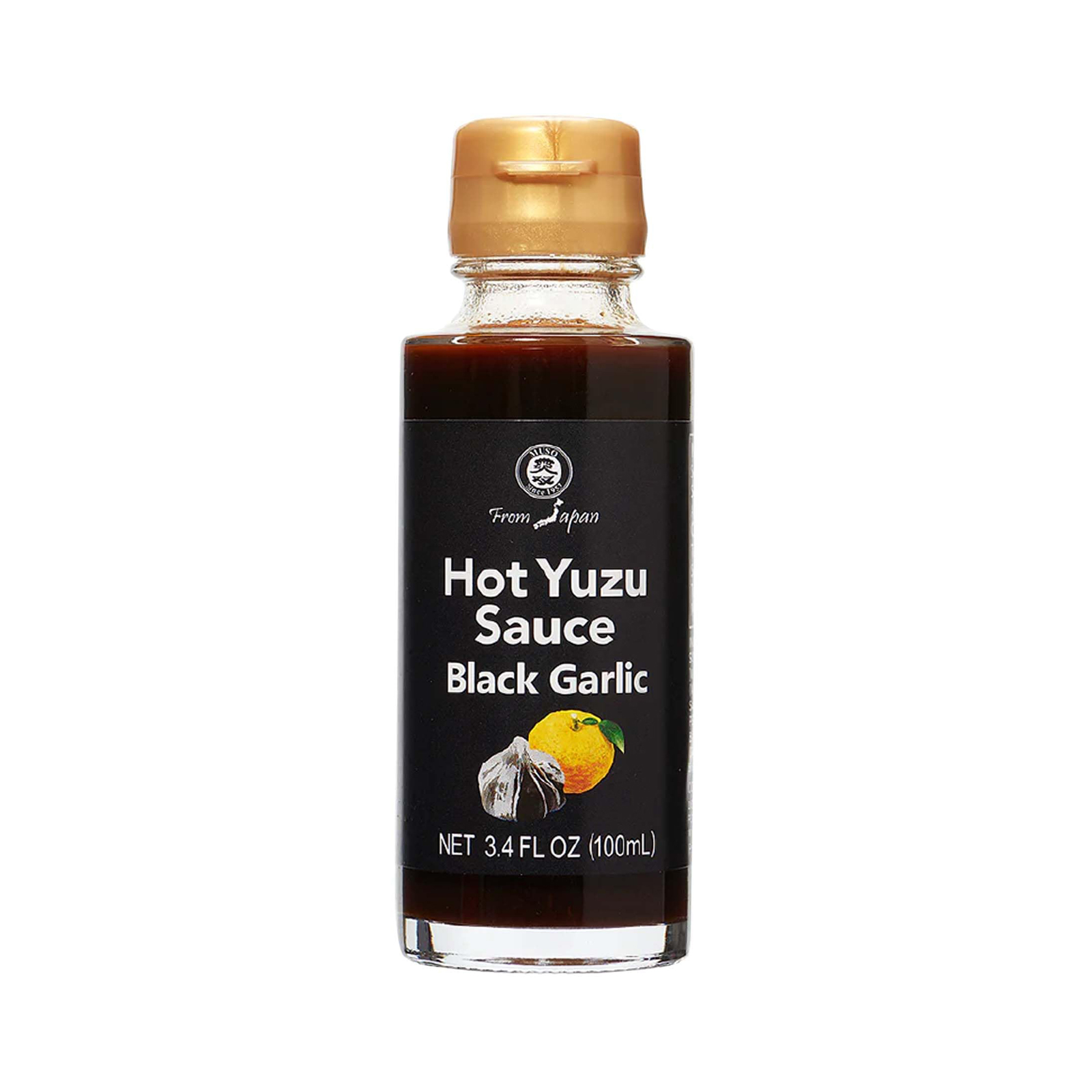 YUZU SAUCE BLACK GARLIC, HOT | wokshop.gr