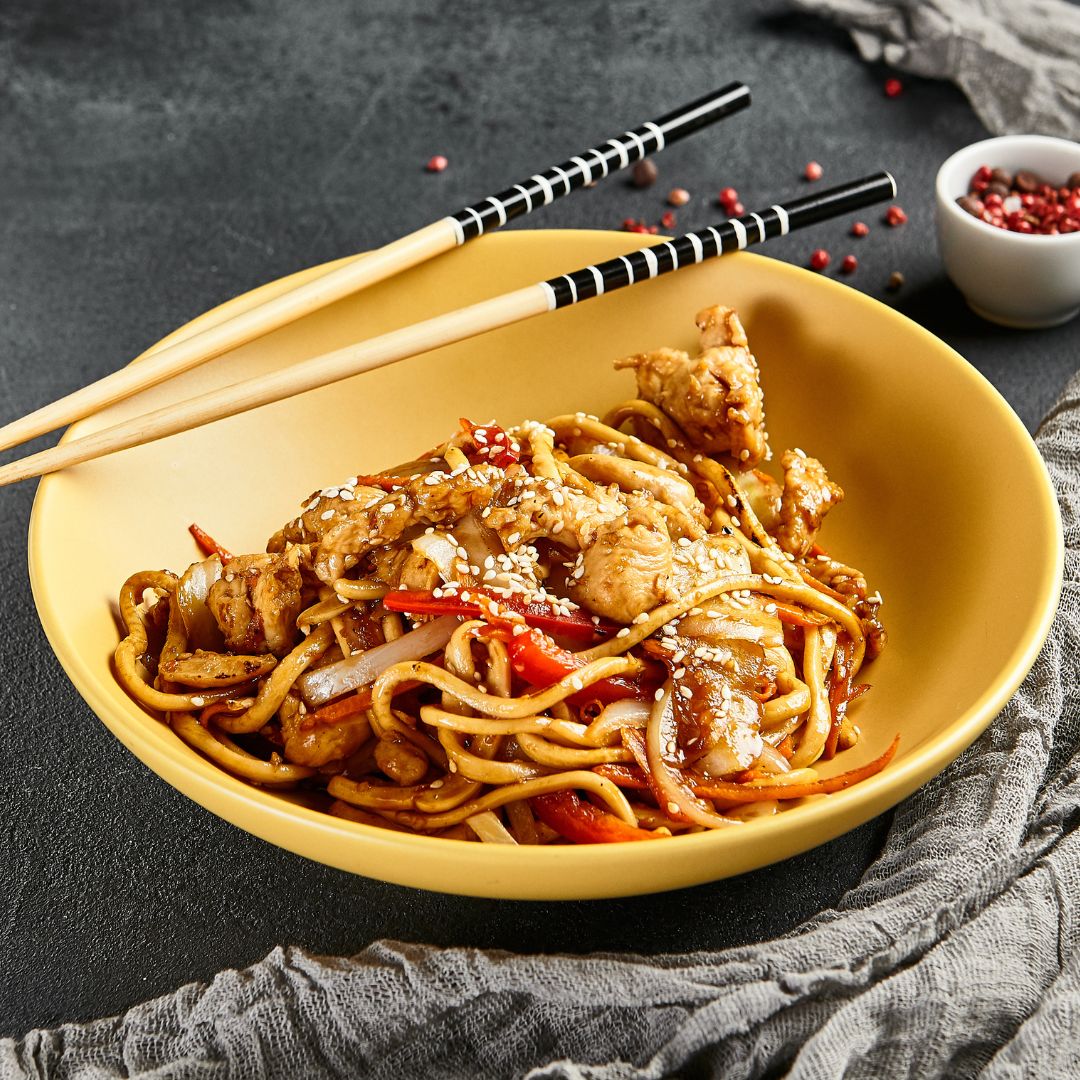 Yaki Udon Chicken Stir-fry | wokshop.gr
